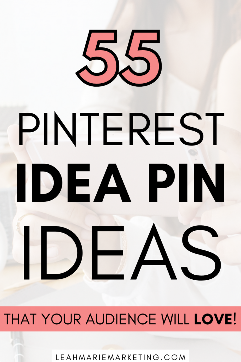 55 Pinterest Idea Pin Ideas Your Audience Will Love